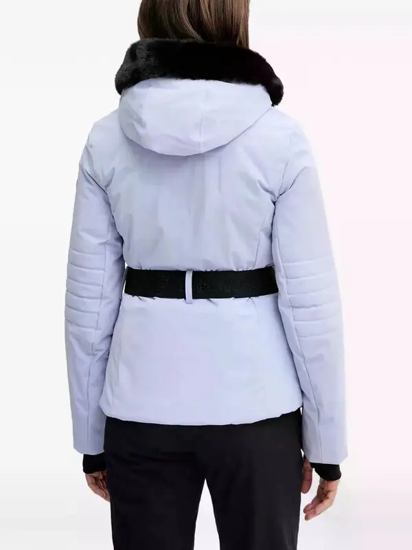 Emporio Armani Belted Hooded Ski Jacket