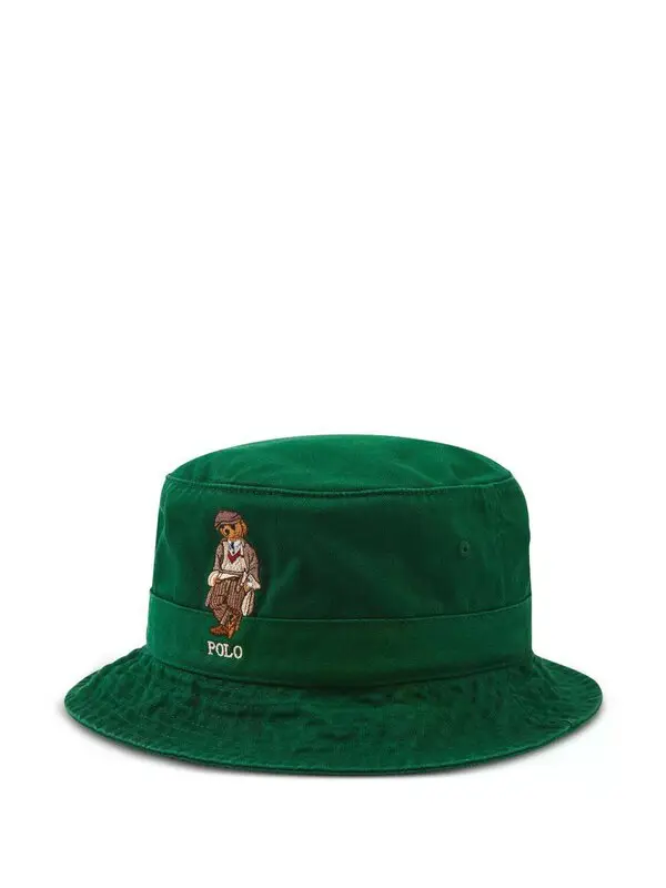 Polo Ralph Lauren Bear-detail Bucket Hat