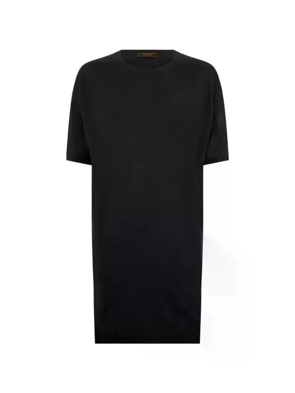 MOORER Short-sleeves T-shirt Dress