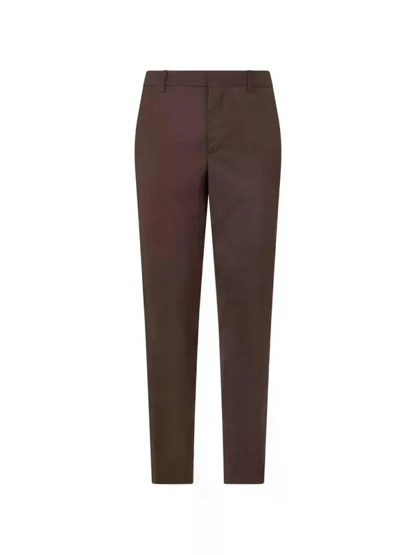 MOORER Romeo Tailored Trousers - Brown