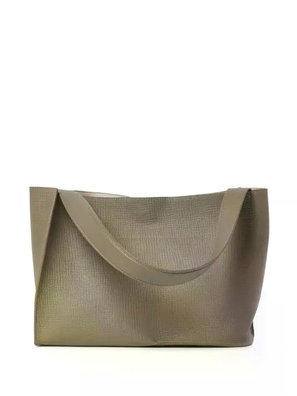 Studio Nicholson Doublet Grained Leather Shoulder Bag