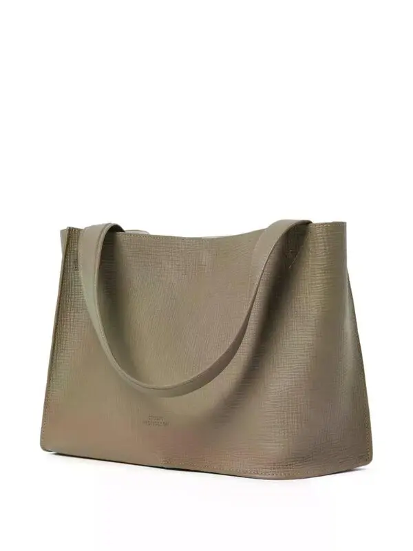 Studio Nicholson Doublet Grained Leather Shoulder Bag