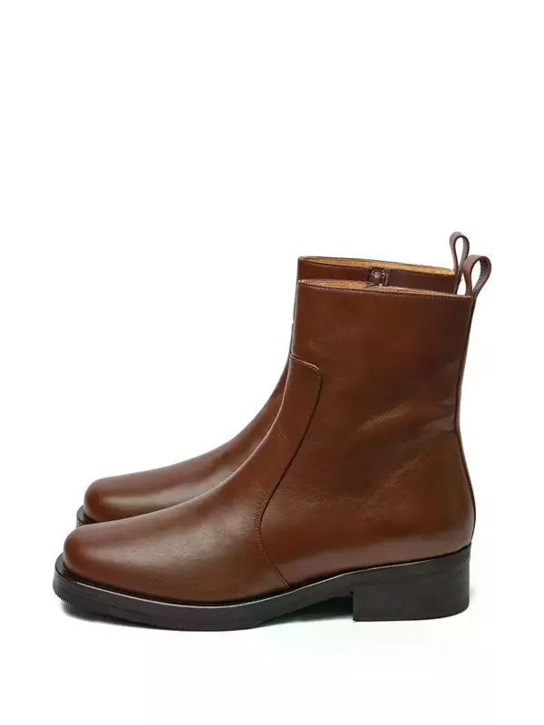 Studio Nicholson Square Leather Boots