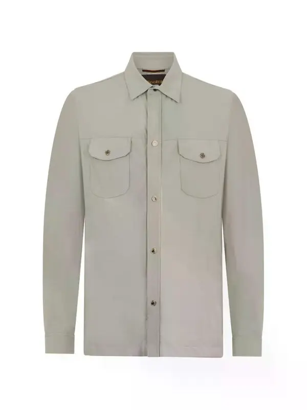 MOORER Atlas Shirt - Grey