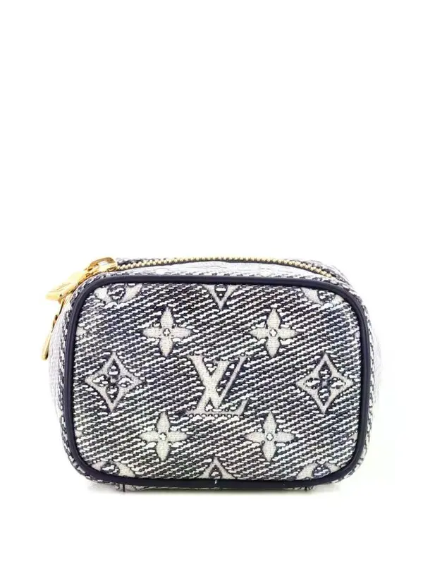 LOUIS VUITTON Vanity Case Monogram Jacquard Canvas Micro Satchel