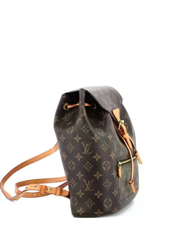 LOUIS VUITTON Montsouris Monogram Canvas Backpack