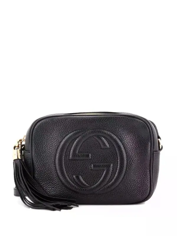 Gucci Soho Disco Leather Crossbody Bag - Black