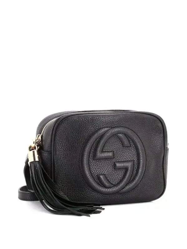 Gucci Soho Disco Leather Crossbody Bag - Black