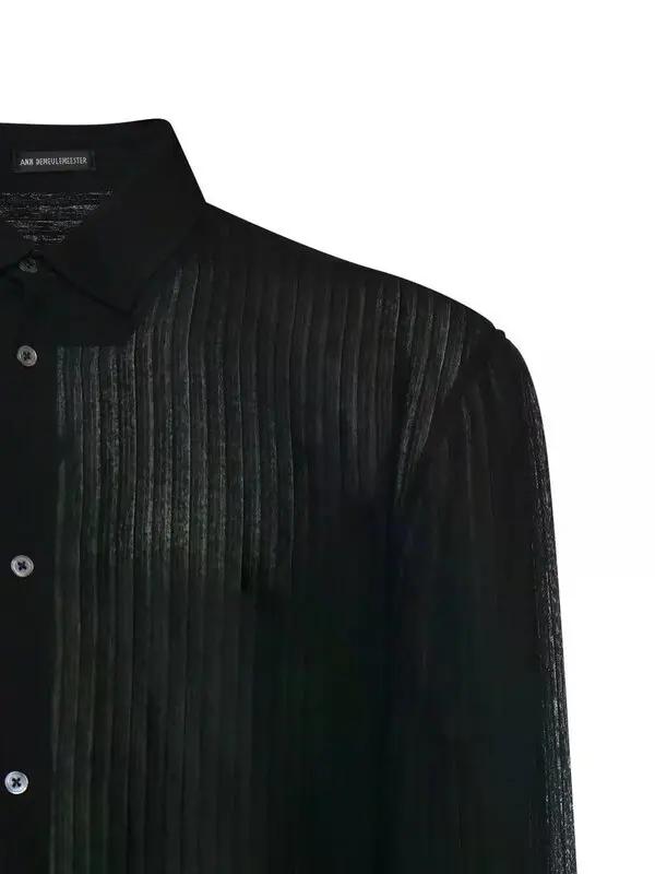 ANN DEMEULEMEESTER Textured Shirt