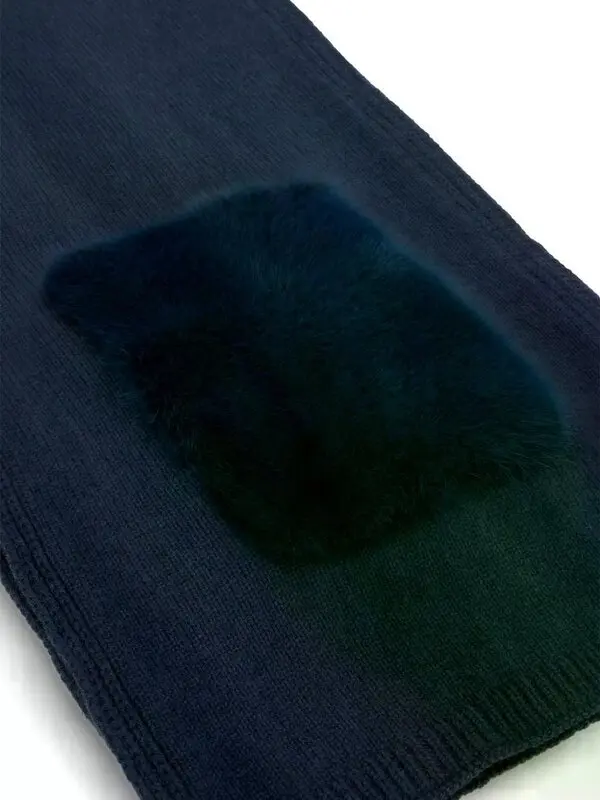 MOORER Fur Pocket Scarf