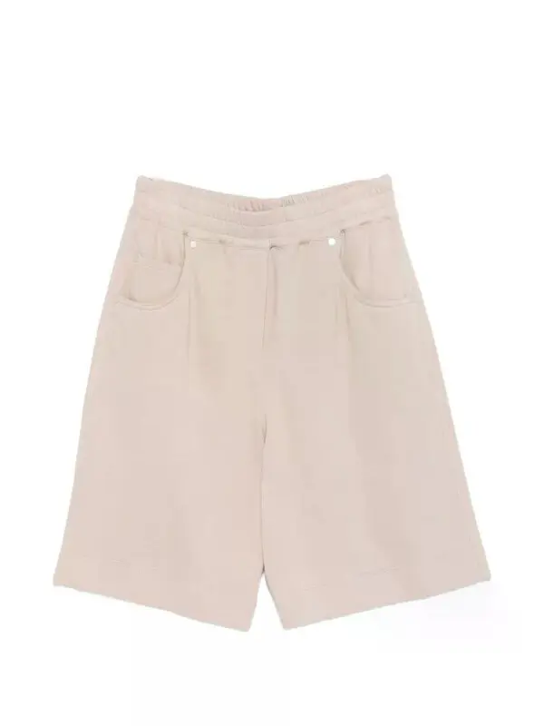 Brunello Cucinelli Elasticated Shorts - Neutrals