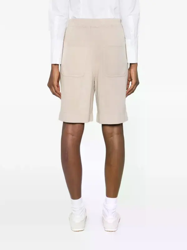 Brunello Cucinelli Elasticated Shorts - Neutrals