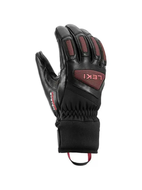 LEKI Logo-detail Gloves - Black