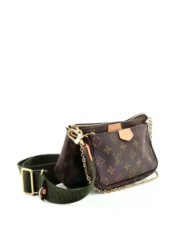 LOUIS VUITTON Multi Pochette Accessoires Monogram Crossbody Bag - Brown