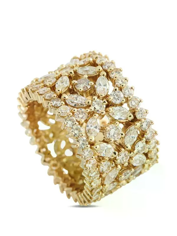 LB EXCLUSIVE 18k Yellow Diamond Ring - Gold