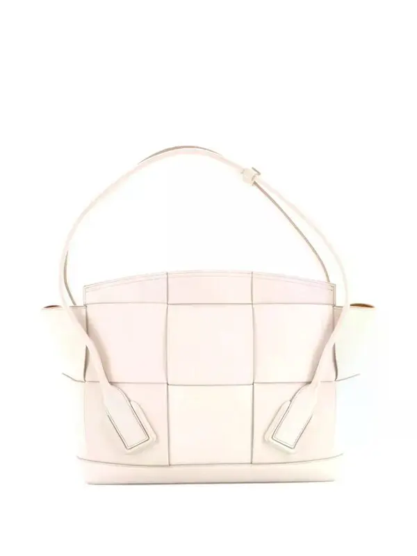 Bottega Veneta Arco Bag Maxi Intrecciato Leather Shoulder Bag