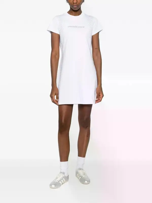 Casablanca Crystal-embellished Mini Dress