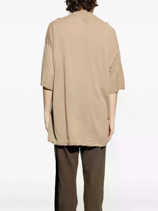 Rick Owens Seam Detail T-shirt - Neutrals
