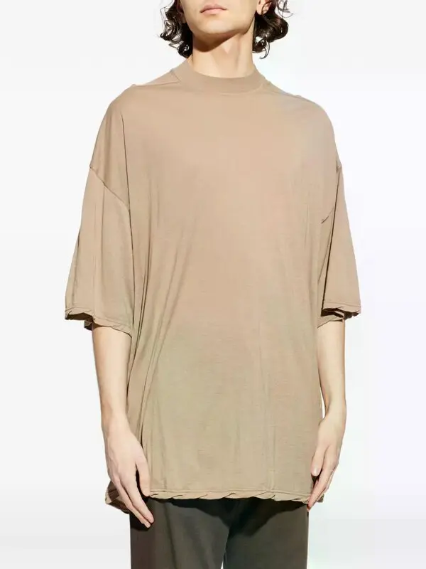 Rick Owens Seam Detail T-shirt - Neutrals