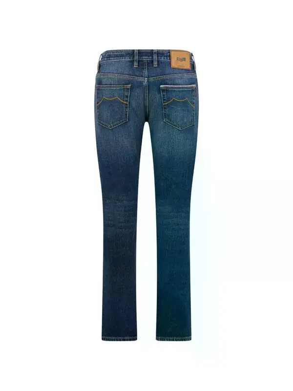 MOORER Five-pocket Denim Jeans
