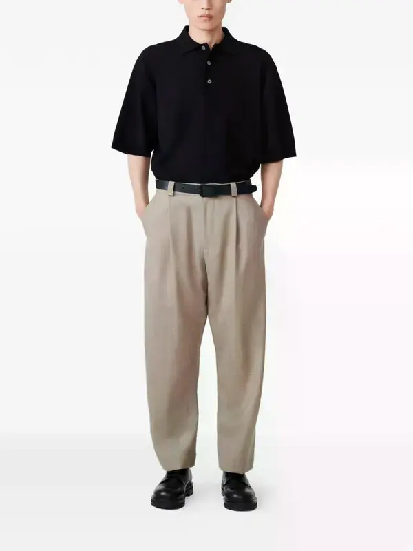 Studio Nicholson Pleated Tuck Trousers