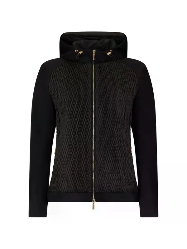 MOORER Quilted Hooded Jacket