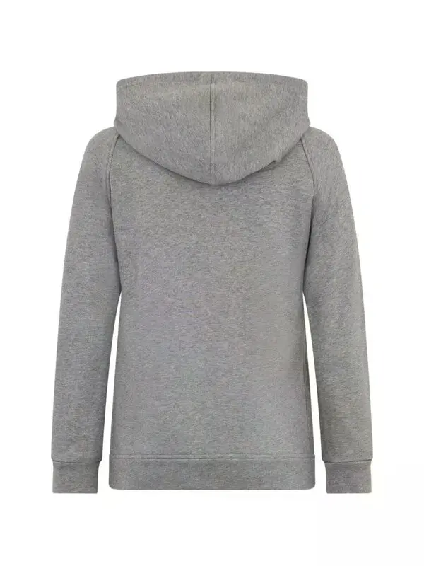 MOORER Zip-up Mélange Hoodie