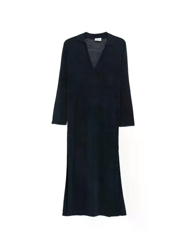 P.a.r.o.s.h V-neck Maxi Dress - Blue