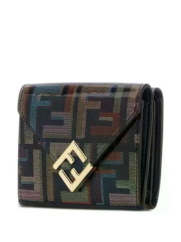 Fendi Diamonds Printed Ff Wallet