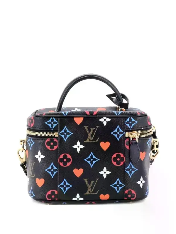 LOUIS VUITTON Vanity Handbag Limited Edition Game On Multicolor Monogram Pm - Black
