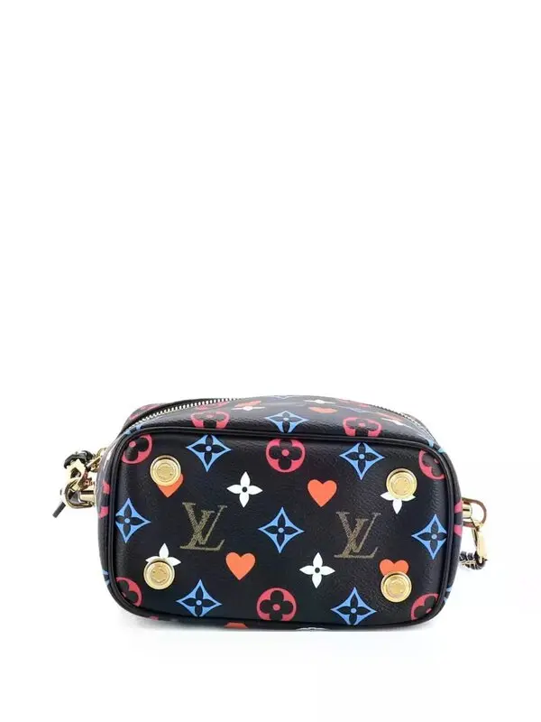 LOUIS VUITTON Vanity Handbag Limited Edition Game On Multicolor Monogram Pm - Black