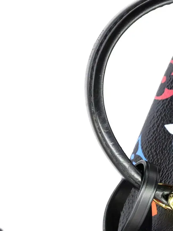 LOUIS VUITTON Vanity Handbag Limited Edition Game On Multicolor Monogram Pm - Black