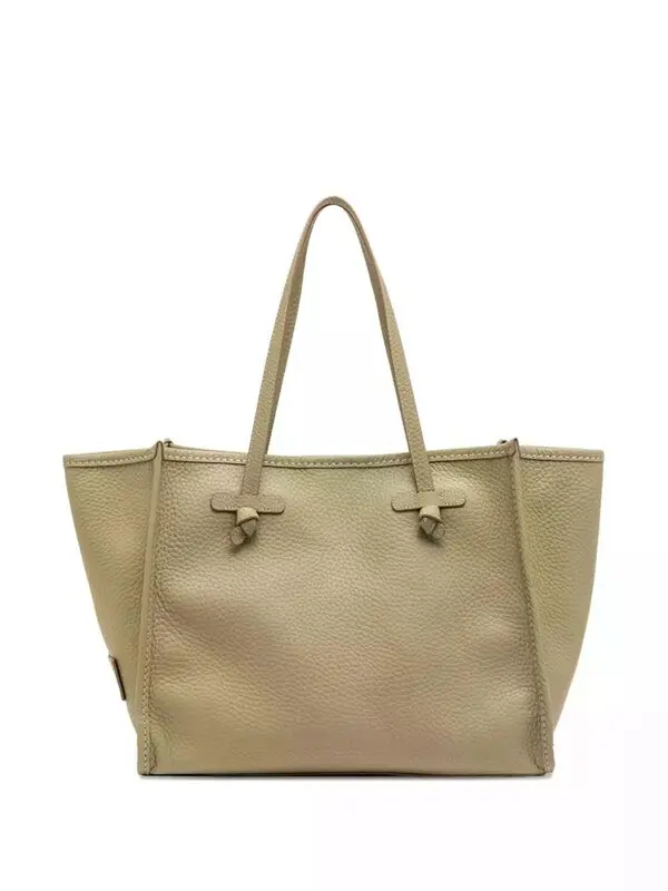 GIANNI CHIARINI Marcella Knot-detail Tote Bag - Green