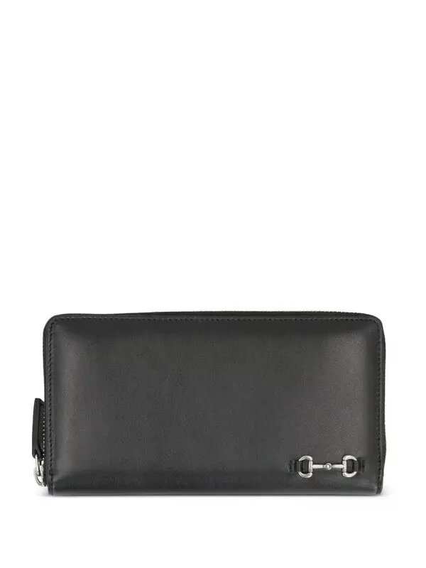 Gucci Zipper Clip Wallet - Black