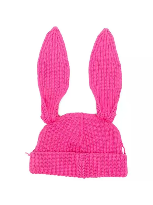 CHARLES JEFFREY Rabbit Beanie - Pink