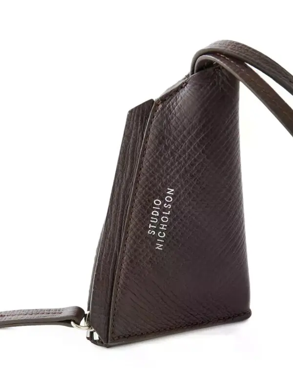Studio Nicholson Grained-leather Pouch