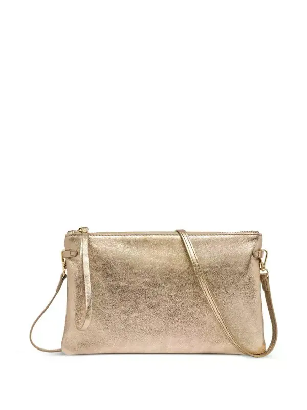 GIANNI CHIARINI Metallic Cross Body Satchel