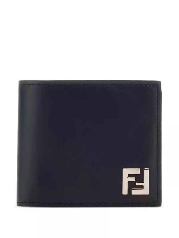 Fendi Logo-plaque Wallet - Blue