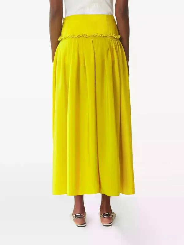 LANVIN Pleated Midi Skirt