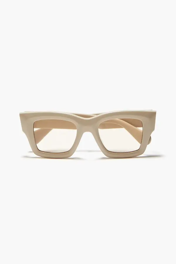 Jacquemus Square-frame Sunglasses - Beige