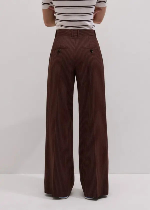 ME+EM Pinstriped Trousers