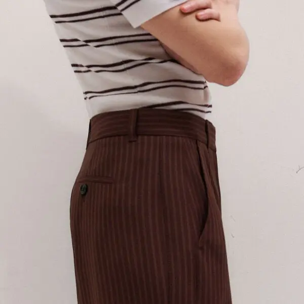 ME+EM Pinstriped Trousers