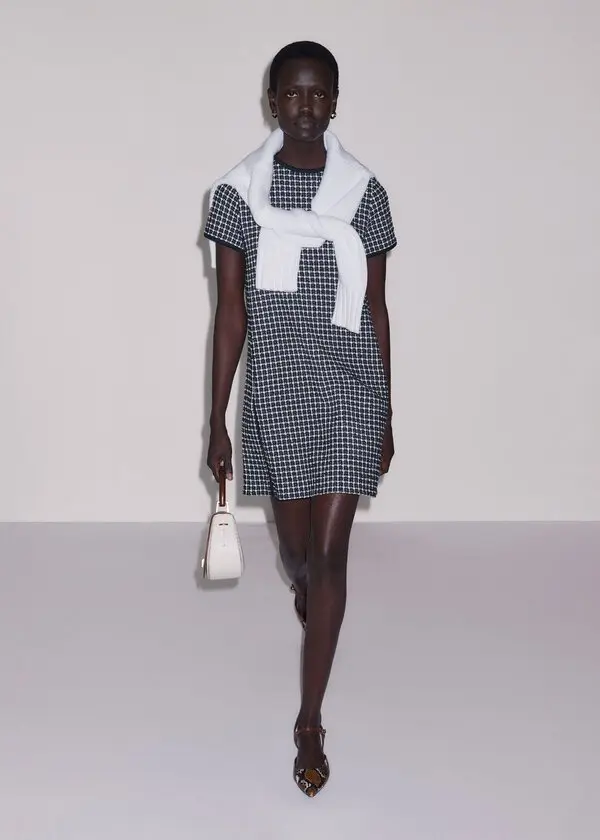 ME+EM Textured Mini Dress