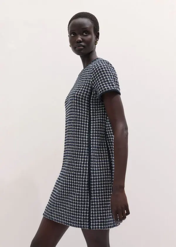 ME+EM Textured Mini Dress