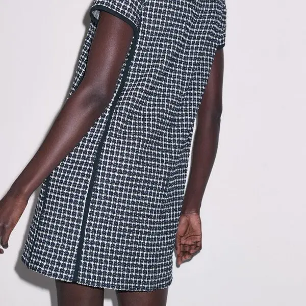 ME+EM Textured Mini Dress
