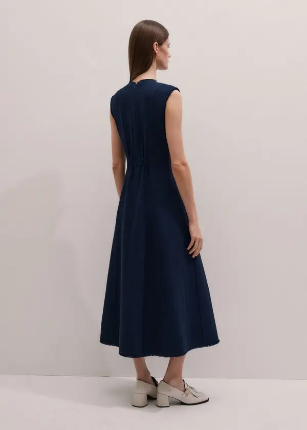 ME+EM Desk-to-dinner Fit + Flare Maxi Dress