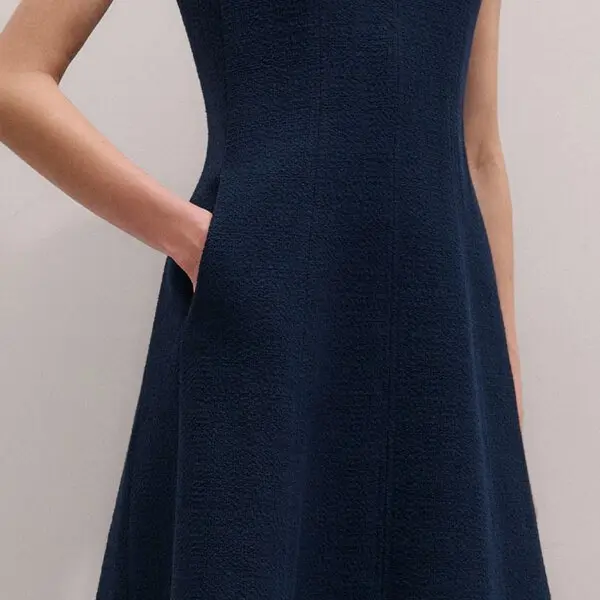 ME+EM Desk-to-dinner Fit + Flare Maxi Dress