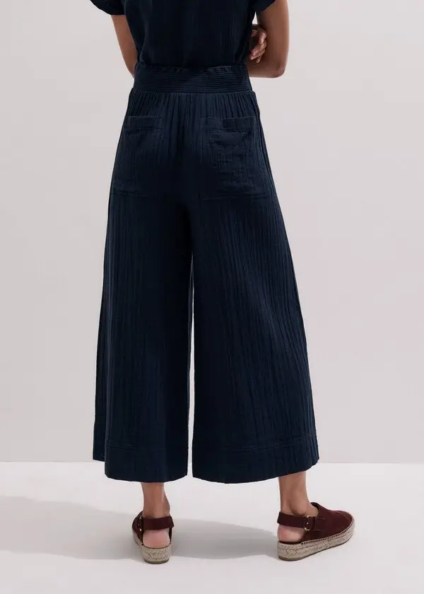 ME+EM Wide-leg Cropped Trouser