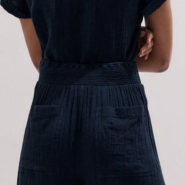 ME+EM Wide-leg Cropped Trouser