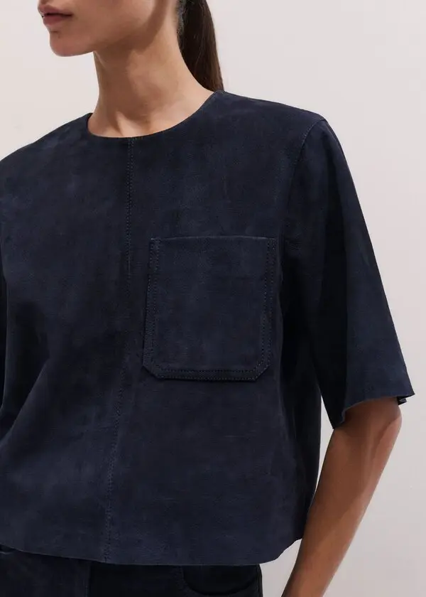ME+EM Boxy T-shirt - Navy